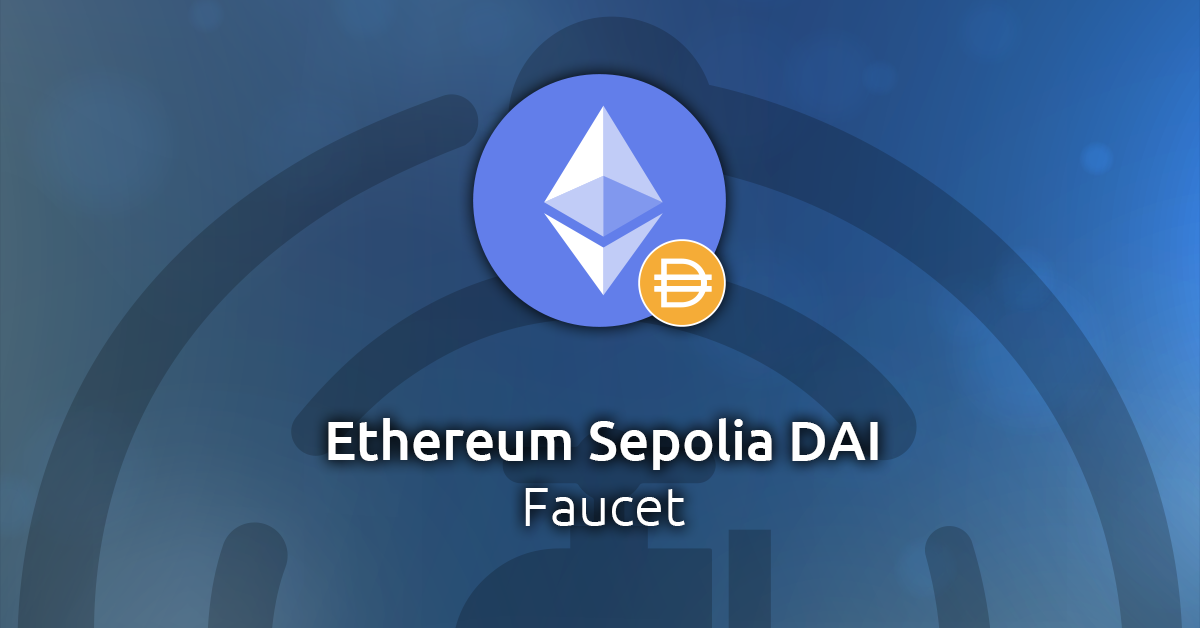 Ethereum Sepolia DAI Faucet | GHOST
